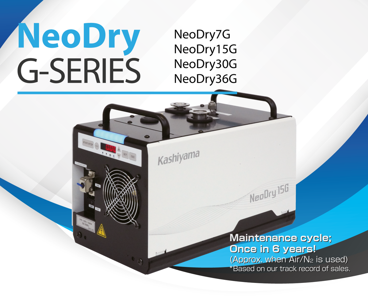 Kashiyama NeoDry G-Series 15G – Vacumetrics